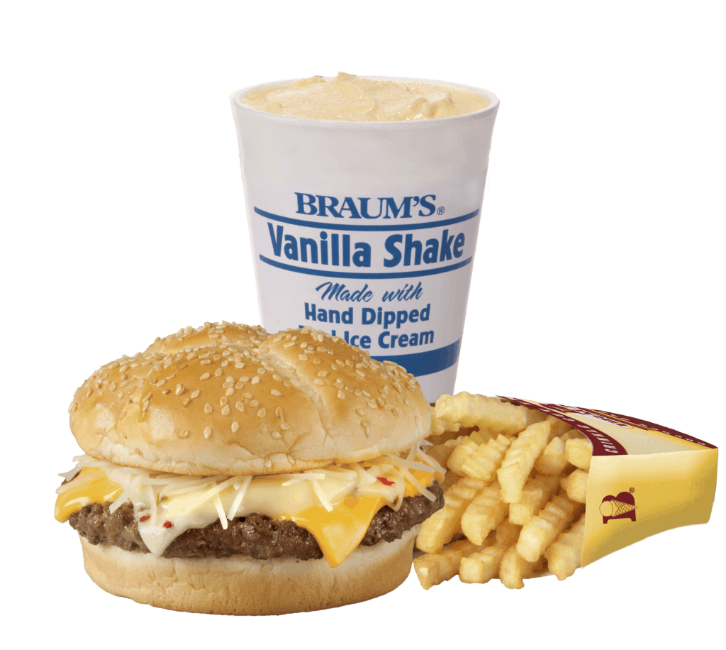 4 Cheeseburger Combo #4 | Braum's