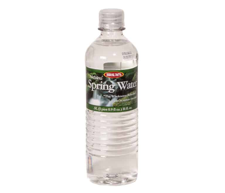 Spring Water - 1/2 Liter Size | Braum's
