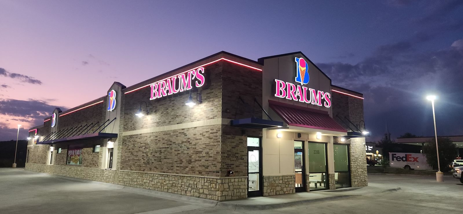 Store #313: 3396 S Muskogee Ave., Tahlequah, OK 74464 | Braum's